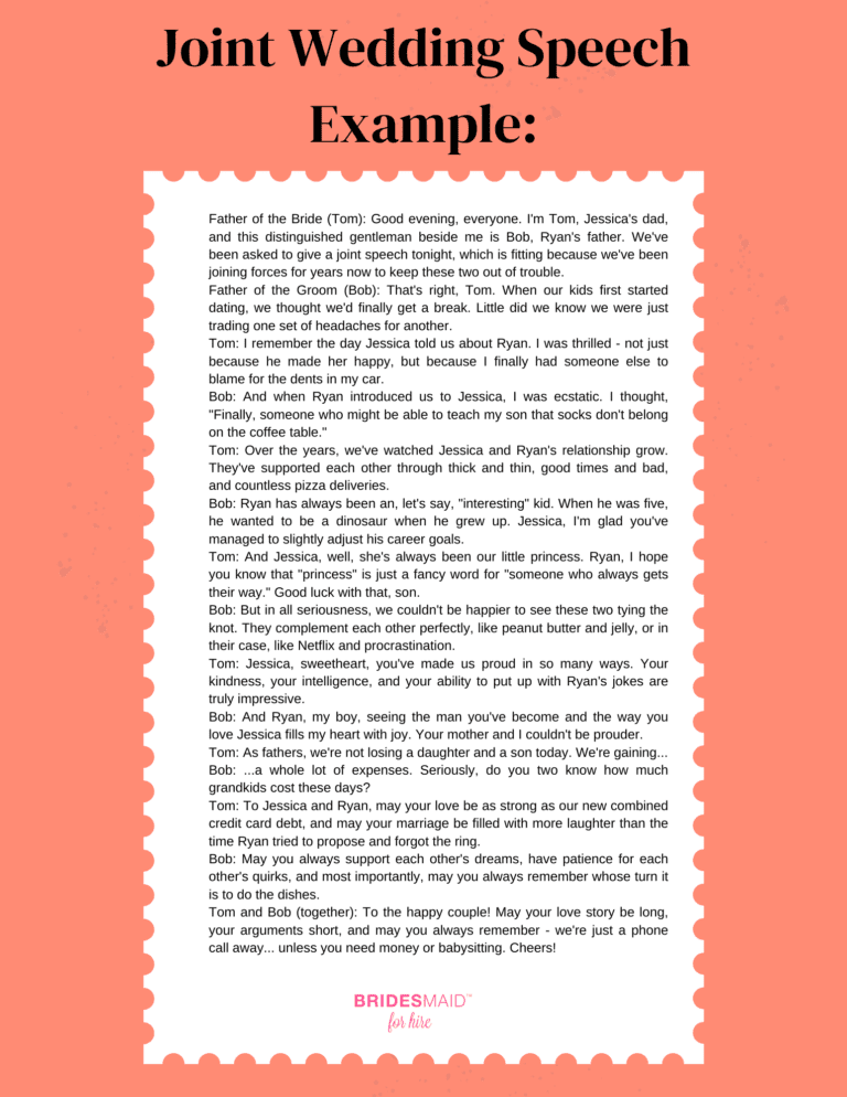 26 Wedding Speech Examples: How to Craft an Unforgettable Speech in 5 ...