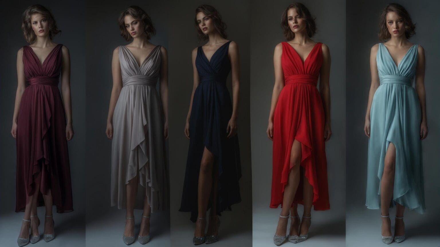 25 Best Dress Colors to Pair with Silver Shoes | Bridesmaid for Hire