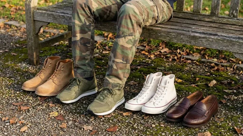 What Color Shoes Go with Camo Pants in 2025?